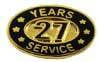 Lapel Pins: Years of Service - 27 Year